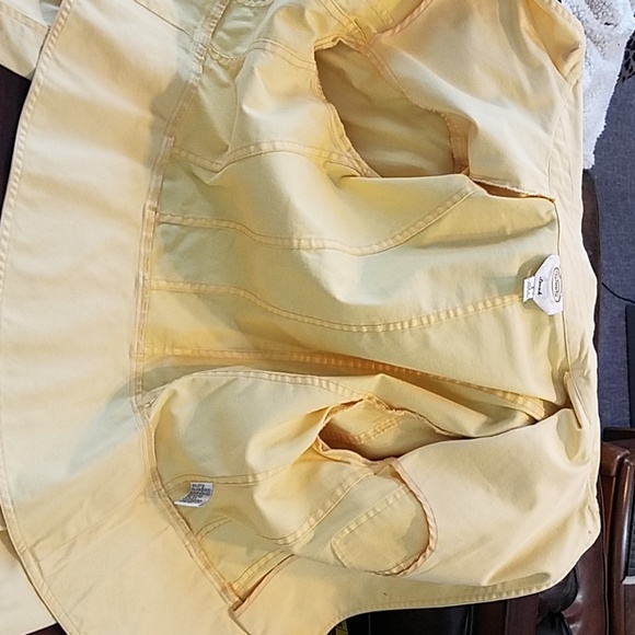 Talbots | Jackets & Coats | Talbots Yellow Stretch Jacket Flared 4 ...